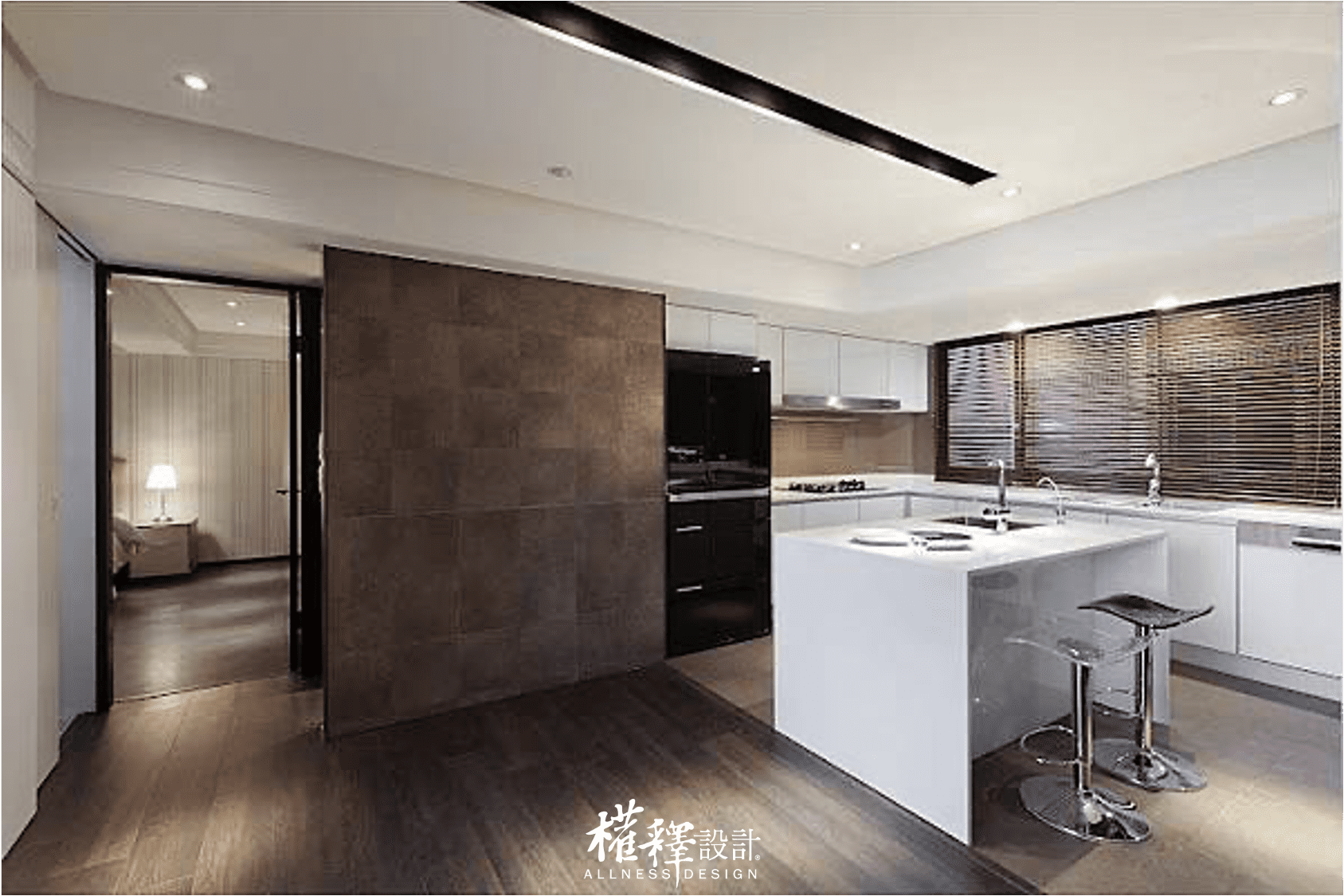 遠揚名人廣場 地點：新北市板橋區 | 坪數：41 坪 - 經典人文 - 作品賞析 | 權釋設計ALLNESS DESIGN｜住宅美學 · 豪宅設計 · 商空設計