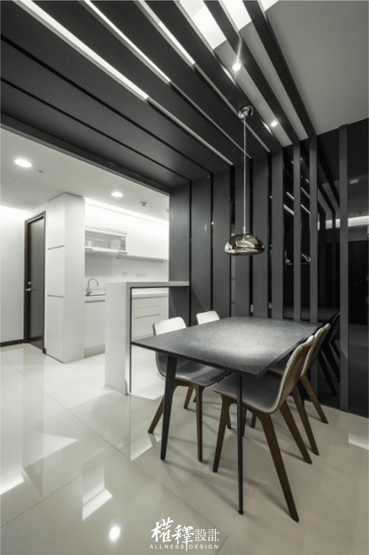 三輝謙匯 地點：新北市板橋區 | 坪數：22 坪 - 經典人文 - 作品賞析 | 權釋設計ALLNESS DESIGN｜住宅美學 · 豪宅設計 · 商空設計