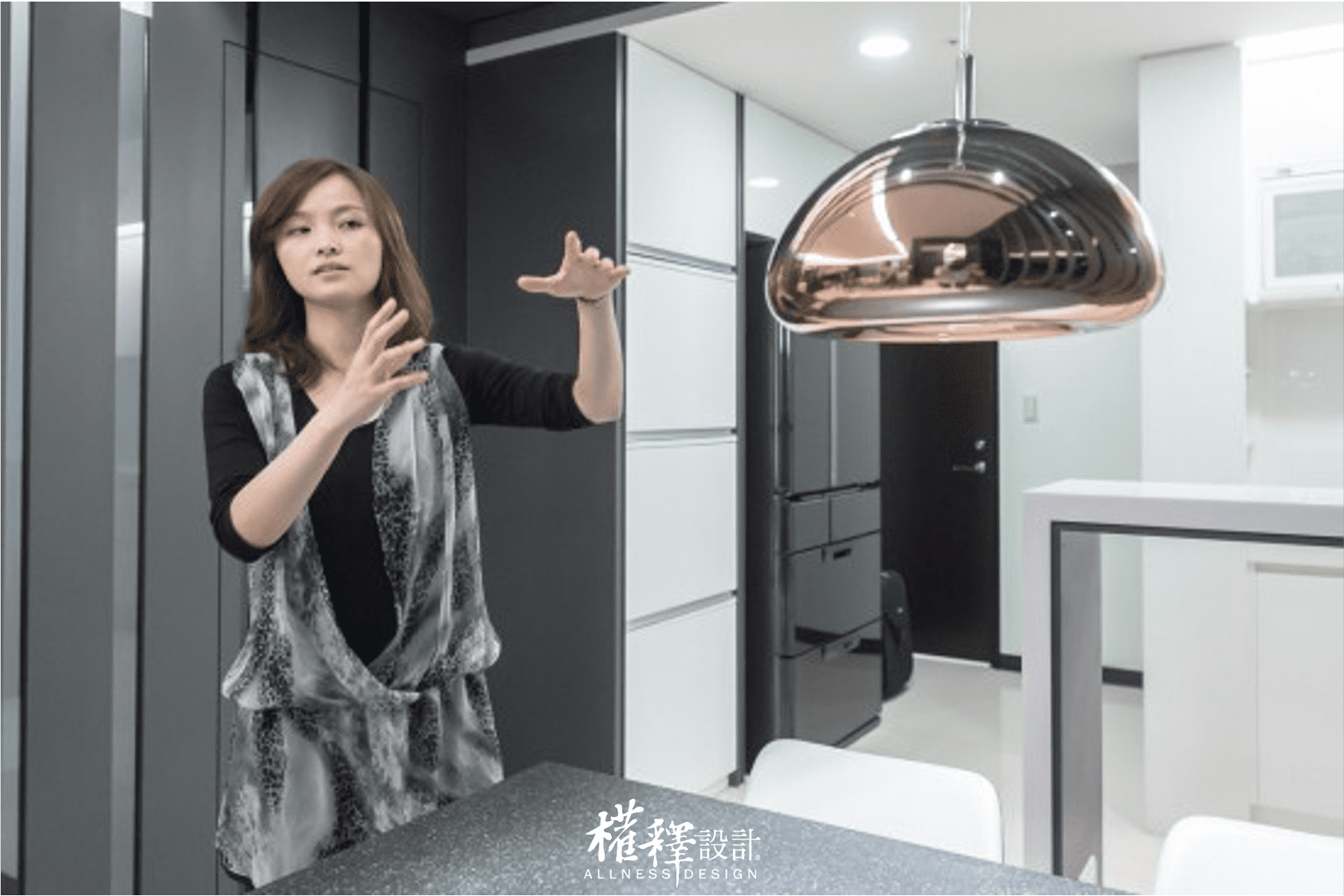 三輝謙匯 地點：新北市板橋區 | 坪數：22 坪 - 經典人文 - 作品賞析 | 權釋設計ALLNESS DESIGN｜住宅美學 · 豪宅設計 · 商空設計